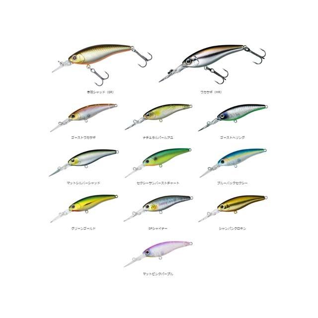 DAIWA（釣り） ダイワ／DAIWA スティーズ シャッド 54F MR （54mm／4．5g／フローティング STEEZ SHAD） : つり具・TEN Yahoo!店 - 通販 ...