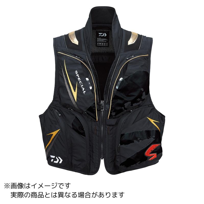 DAIWA（釣り） ダイワ DV-1023 スペシャル バリアテック(R)ショートベスト ＃マスターブラック ＃L : ヨコオネット Yahoo!店 - 通販 - Yahoo!ショッピング