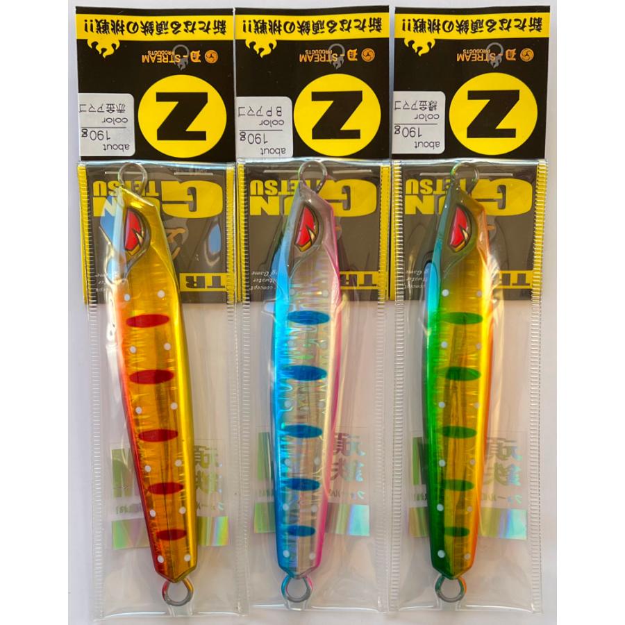 送料無料 限定アマゴカラー 剣屋 頑鉄Z 190g 3色セット : c00366-5 : いとう釣具店 Yahoo!Shop - 通販 - Yahoo!ショッピング