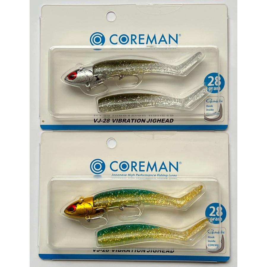 COREMAN コアマン VJ-28 バイブレーションジグヘッド 2色セット : いとう釣具店 Yahoo!Shop - 通販 - Yahoo!ショッピング