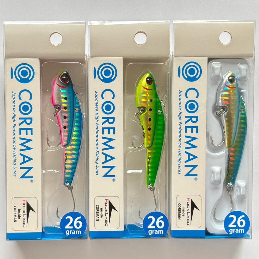 COREMAN 送料無料 コアマン IP-26 アイアンプレート 26g 3色セット : いとう釣具店 Yahoo!Shop - 通販 ...