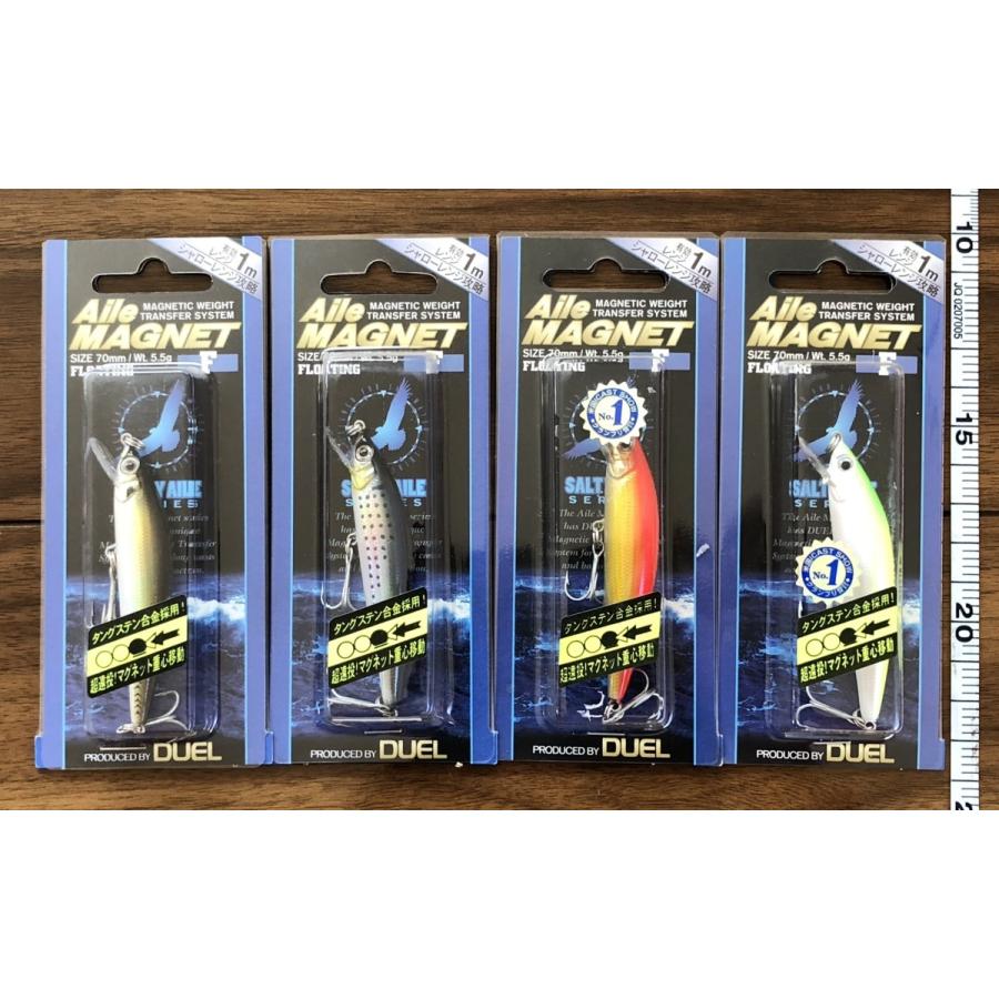DUEL 1点限り DUEL アイルマグネット F 7cm 5.5g 4色セット : いとう釣具店 Yahoo!Shop - 通販 - Yahoo!ショッピング