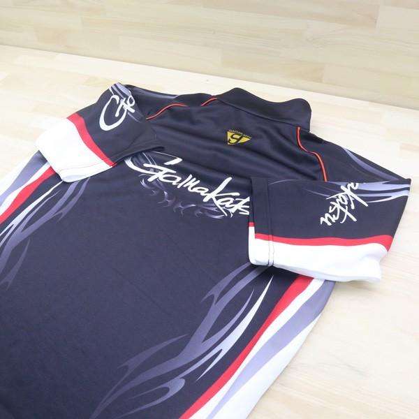 がまかつ フルジップトーナメントシャツ GM-3382 3L 2WAY プリントジップシャツ アームカバーセット GM-3445 3L /ST2376M 美品 釣り ウェア 洋服 防寒 ジャケ ...