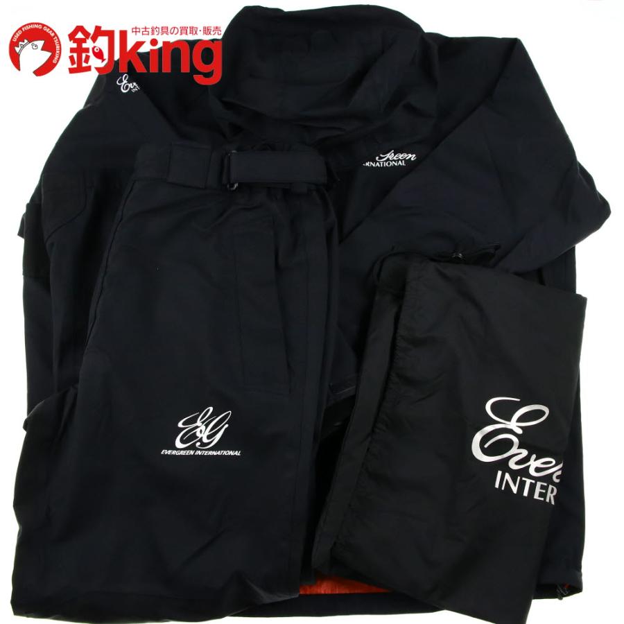 EverGreen エバーグリーン EG レインスーツ EGRW-301 XLサイズ /SJ025M 船 堤防 ショア オフショア ...