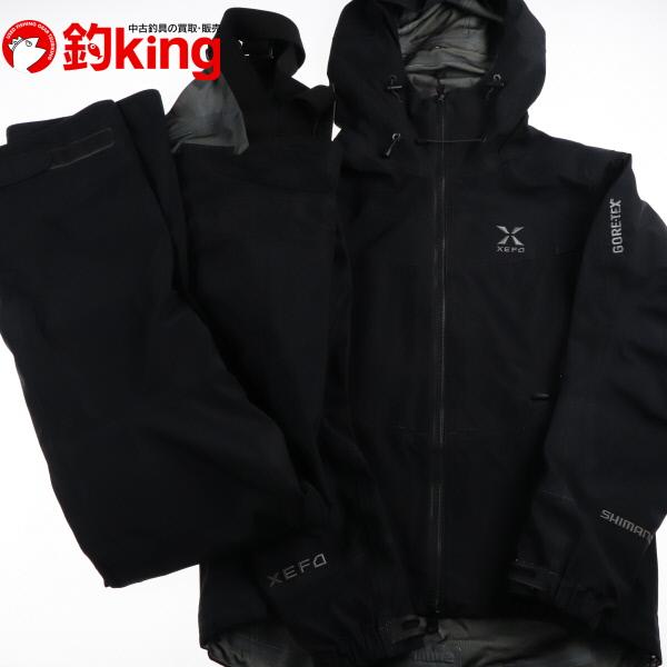 シマノ XEFO ゴアテックス ジャケット パンツセット RA-21JM RA-21PM Mサイズ /B228M 船 オフショア ソルト 淡水 ...