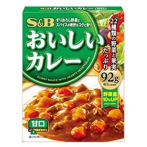 エスビー食品 エスビー おいしいカレー 甘口 1人前 (180g) レトルトカレー ※軽減税率対象商品 : ツルハドラッグ ヤフー店 - 通販 ...