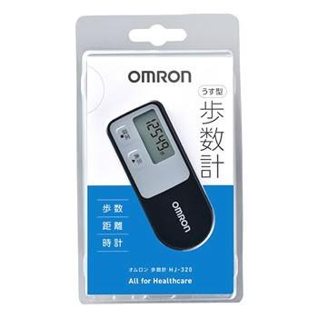 オムロン 歩数計 ブラック HJ-320 (1台) : 10129569 : ツルハドラッグ ヤフー店 - 通販 - Yahoo!ショッピング