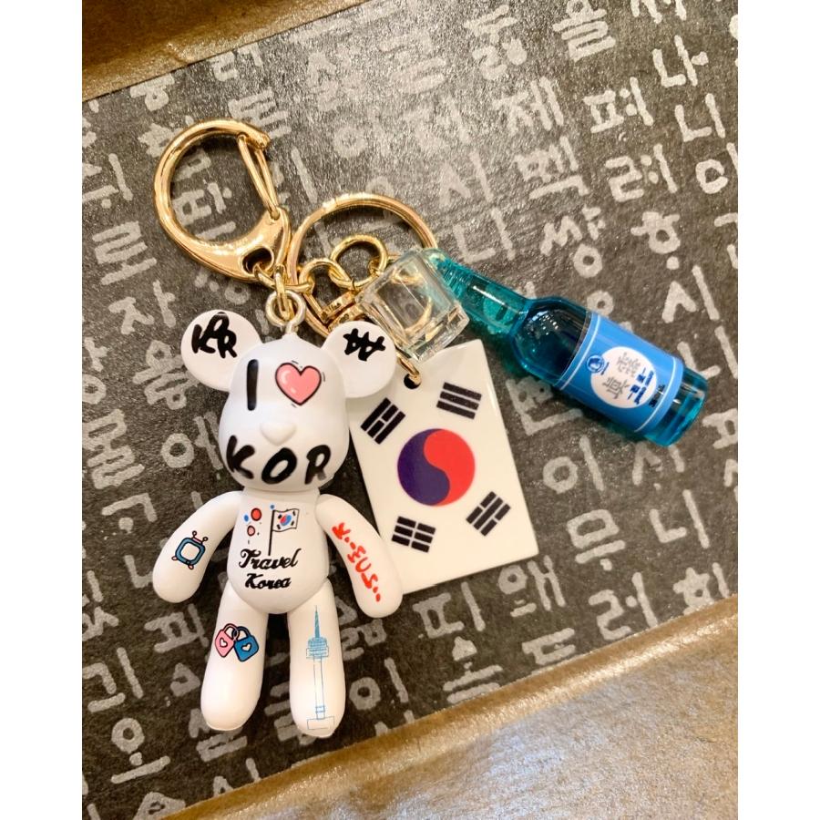 KOKOREAオリジナル クマのキーホルダー 韓国国旗 眞露 : 韓国雑貨 KOKOREA ヤフー店 - 通販 - Yahoo!ショッピング