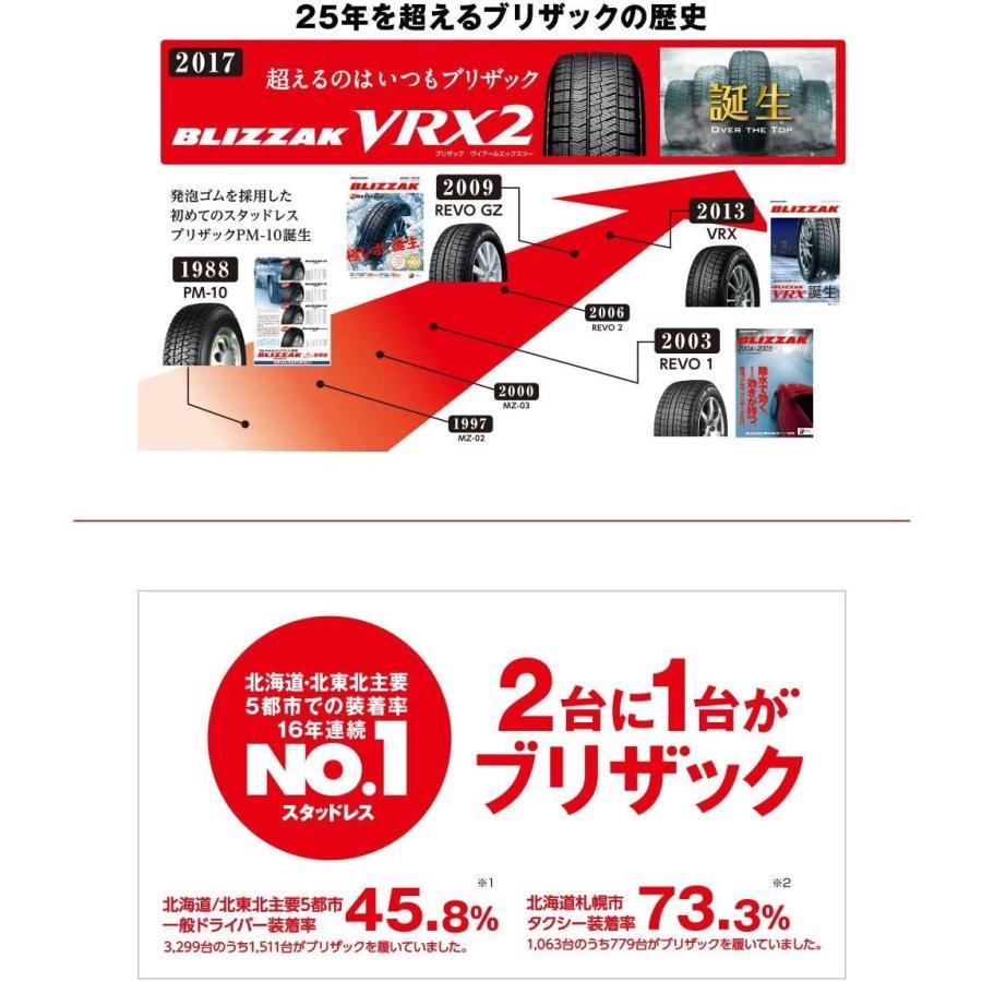 ブリザック VRX2 n_2020年製特価 195/65R16 92Q BLIZZAK ブリヂストン スタッドレス タイヤ4本セット BRIDGESTONE 正規品 新品 : カー用品通販 ...