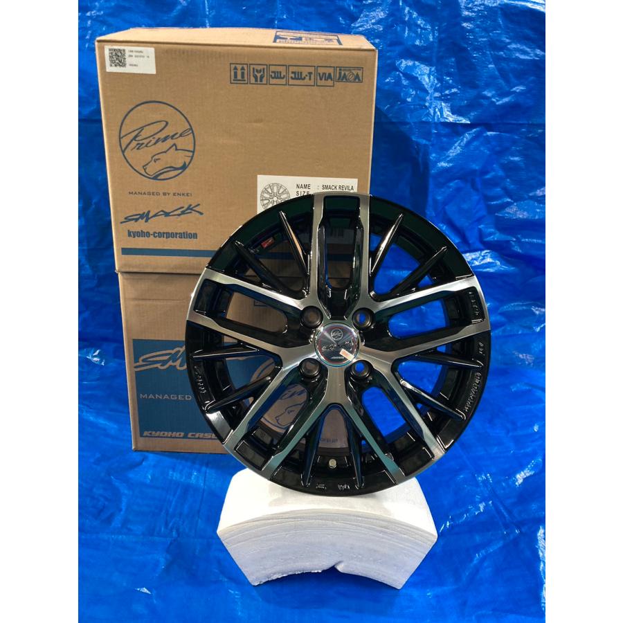 n_新品未使用展示品 ホイール4本セット 5.5J-15 +40 4H 100 SMACK REVILA : カー用品通販 ツルタオンライン - 通販 - Yahoo!ショッピング