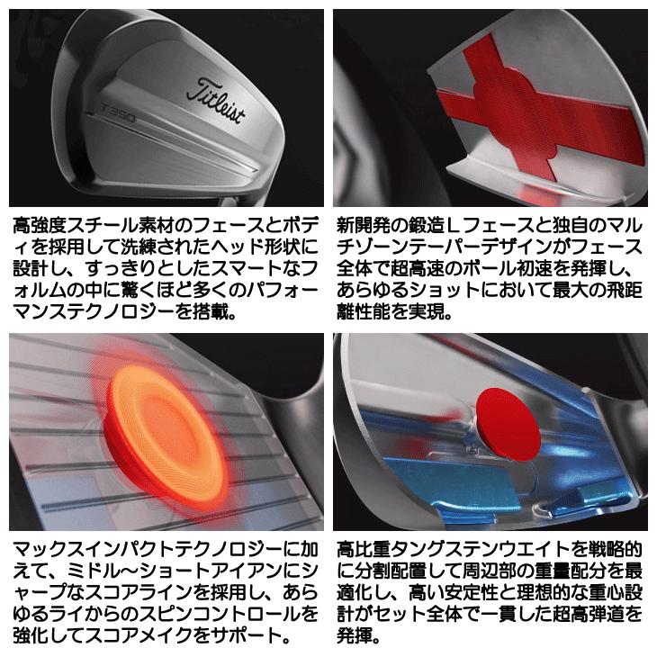 Titleist 予約受付中 タイトリスト 2025 T350 アイアン 6本セット （#6/#7/#8/#9/PW/W48） N.S.PRO 880 AMC 右利き用 : つるやゴルフ ...