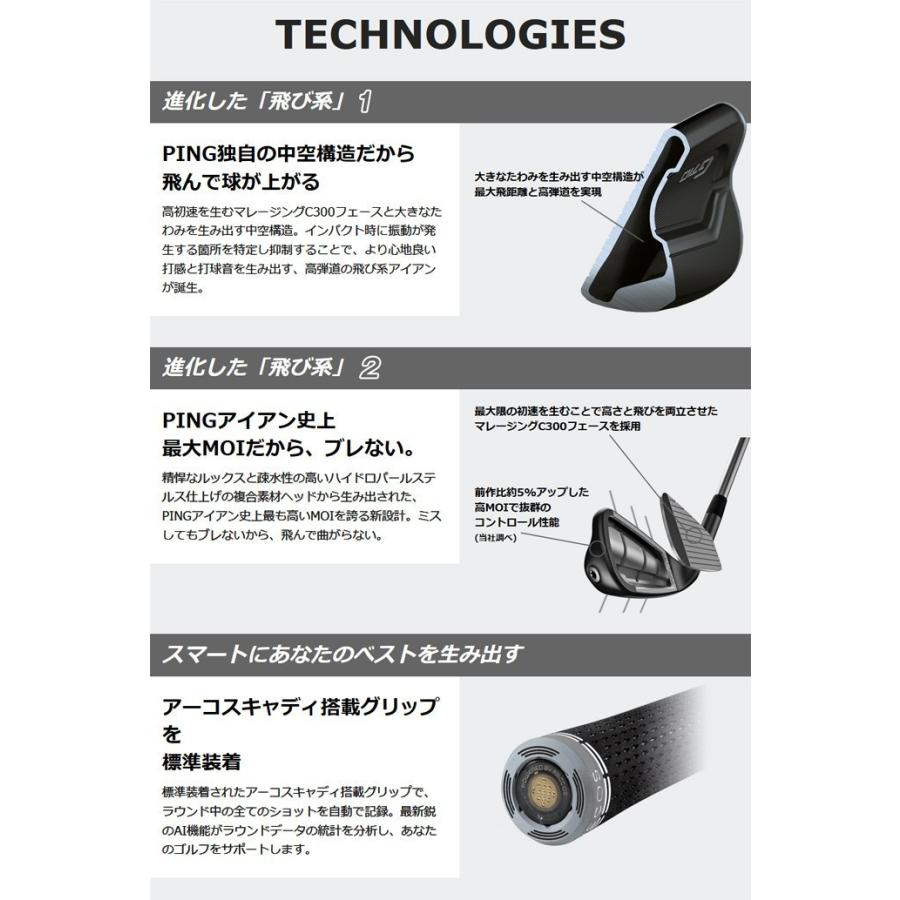 PING ピン G710 N.S.PRO950GH neo スチール アイアン単品 : つるやゴルフ - 通販 - Yahoo!ショッピング