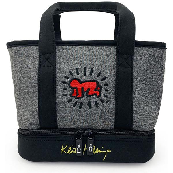 キースヘリング KHRB-07 二層式 保冷機能付き ラウンドバッグ KEITH HARING :030507012100011L:つるや ...