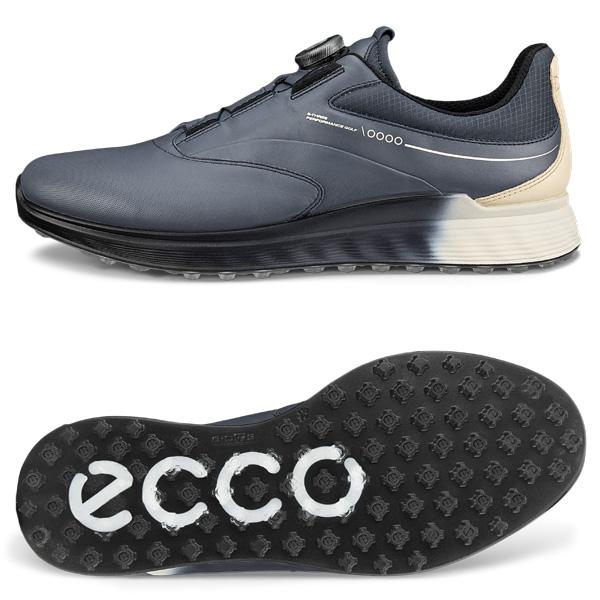ecco S-THREE BOA 102954-60908 スパイクレス ゴルフシューズ : つるやゴルフ - 通販 - Yahoo!ショッピング