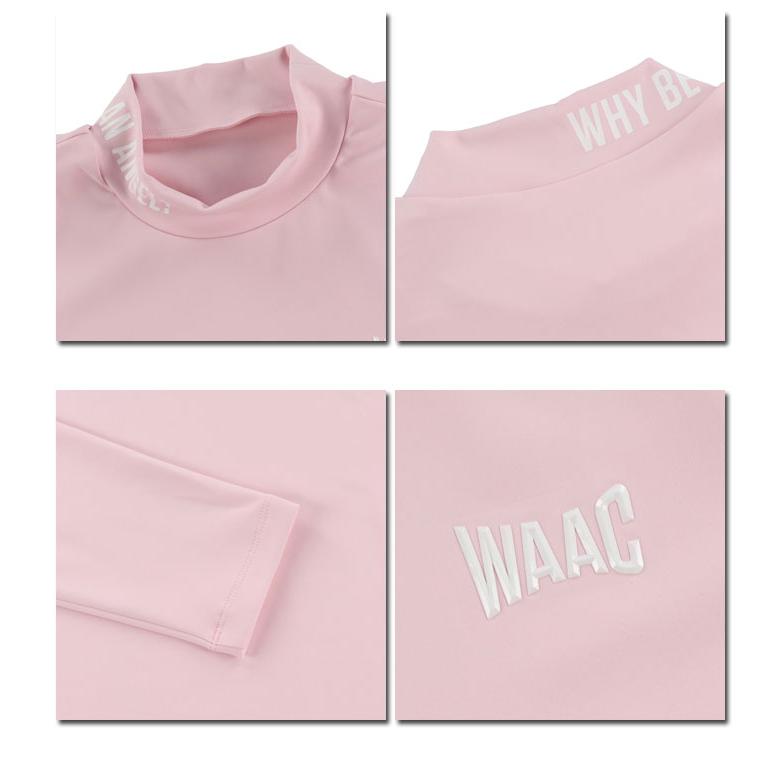 WAAC ゴルフ レディース/女性用 ワック ベーシックベア天竺長袖モックネック 072234053 : つるやゴルフ - 通販 - Yahoo!ショッピング