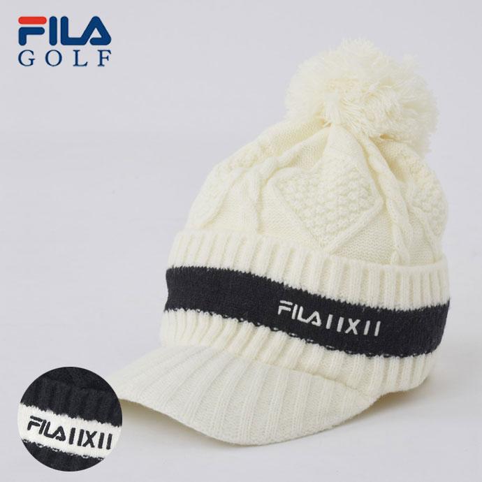 FILA GOLF ゴルフ レディース フィラ キャップ ニットキャップ 793904 秋 冬 : つるやゴルフ - 通販 - Yahoo!ショッピング