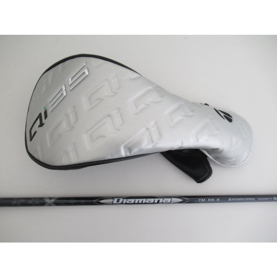 TaylorMade 中古 右用 テーラーメイド Qi35 キューアイ35 ドライバー Diamana SILVER ディアマナ シルバー TM55 9度 フレックスS : つるやゴルフ ...