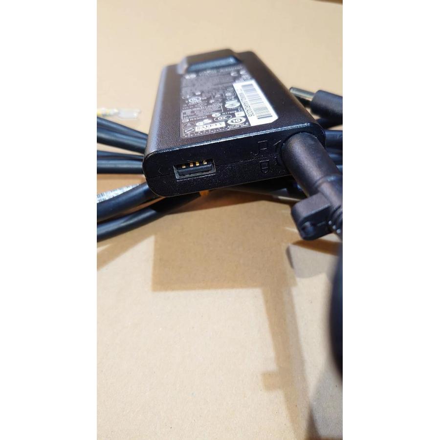 日本HP HP純正 HSTNN-DA14 19.5V 3.33A対応 USBポート付 ジャックサイズ：7.4mm×5.0mm ACアダプター ...