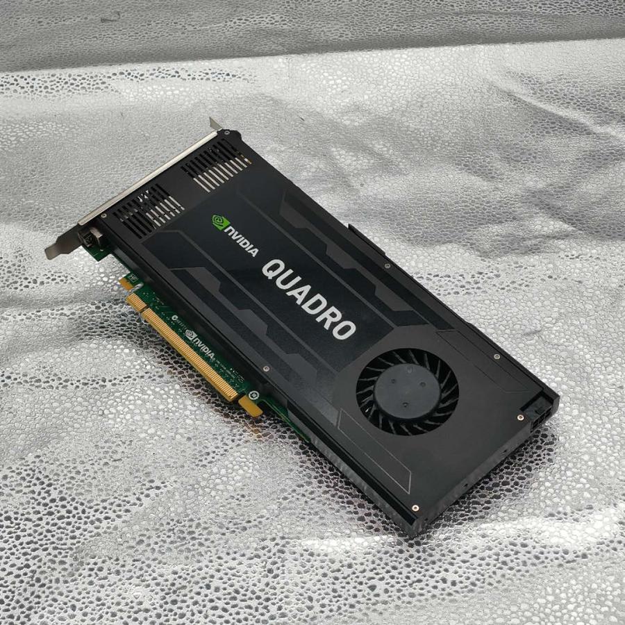 NVIDIA ビデオカード Quadro K4000 3GB GDDR5 DisplayPort×2/Dual-Link DVI-I PCI Express 2.0 x16 グラフィックカード ...