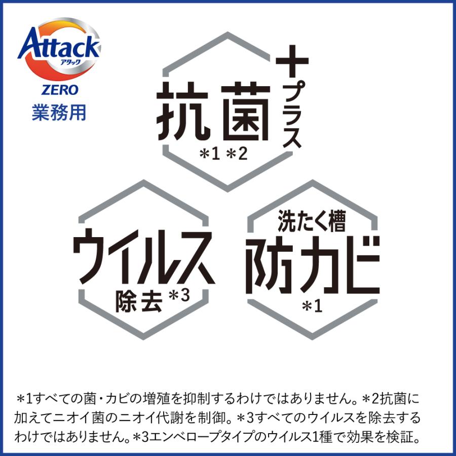 アタックゼロ ZERO 強力 プロ 業務用 2Kg 詰め替え 2000g 液体 洗剤 :kao425680:つたやショップ バッグ・ベルト専門店 - 通販 - Yahoo!ショッピング