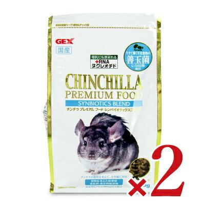 GEX ジェックス チンチラプレミアムフード シンバイオティクスブレンド 600g × 2袋 : にっぽん津々浦々 - 通販 - Yahoo!ショッピング