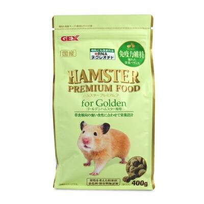 ジェックス ハムスタープレミアムフード ゴールデン専用 400g :gex-pg400:にっぽん津々浦々 - 通販 - Yahoo!ショッピング