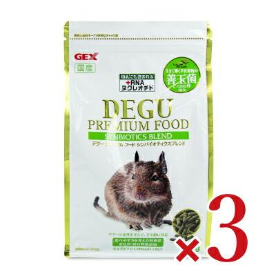 GEX ジェックス デグープレミアムフード シンバイオティクスブレンド 500g × 3袋 : にっぽん津々浦々 - 通販 - Yahoo!ショッピング