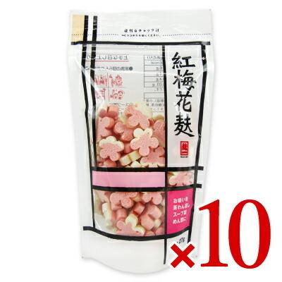 常陸屋本舗 紅梅花麩 チャック付 27g × 10袋 : にっぽん津々浦々 - 通販 - Yahoo!ショッピング