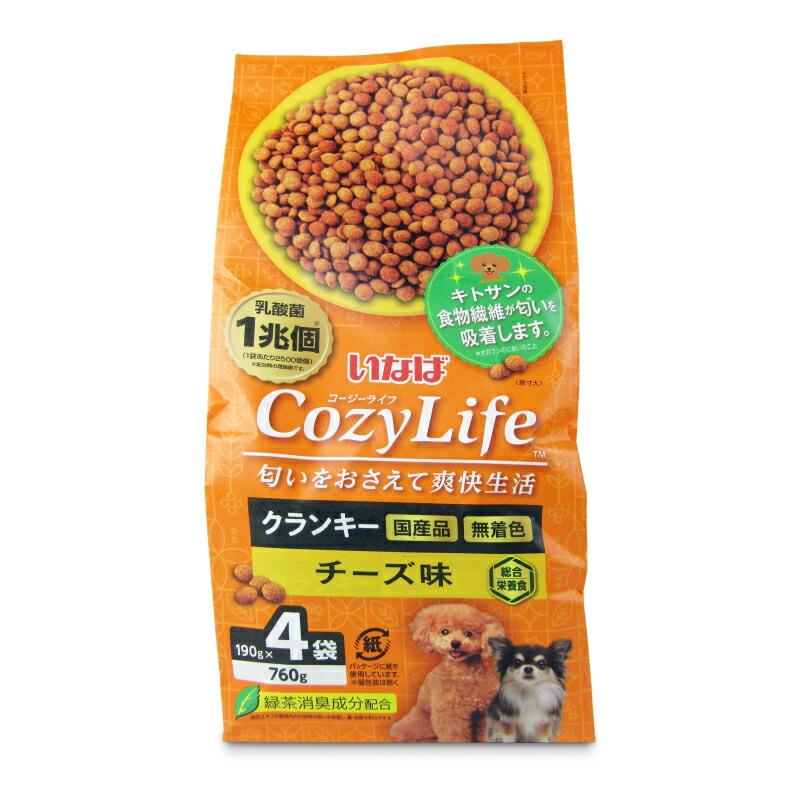 CozyLife いなば Cozy Life クランキーチーズ味 190g×4袋 : にっぽん津々浦々 - 通販 - Yahoo!ショッピング
