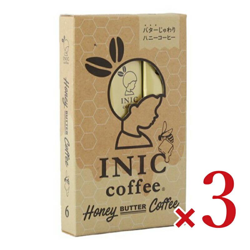 INIC coffee ハニーバターコーヒー 6カップス × 3箱 : にっぽん津々浦々 - 通販 - Yahoo!ショッピング