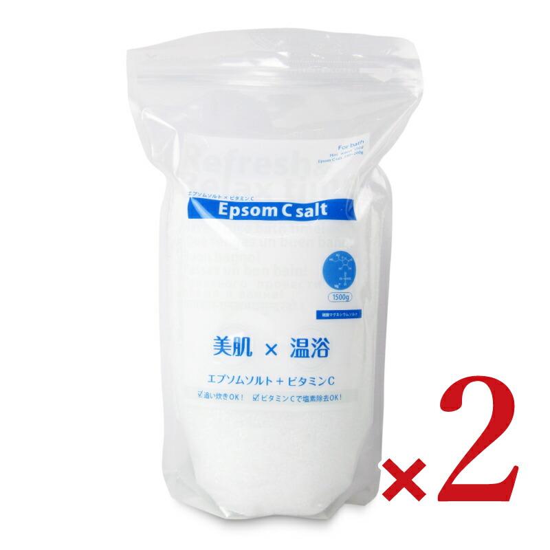 しむら エプソムCソルト お徳用 1500g × 2個 爆買 : にっぽん津々浦々 - 通販 - Yahoo!ショッピング