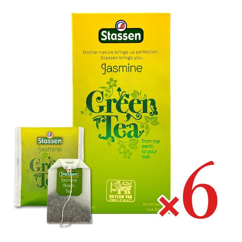 Stassen スタッセン ジャスミングリーンティ 1.5g×25P × 6箱 : stassen-jg-15-25-6s : にっぽん津々 ...