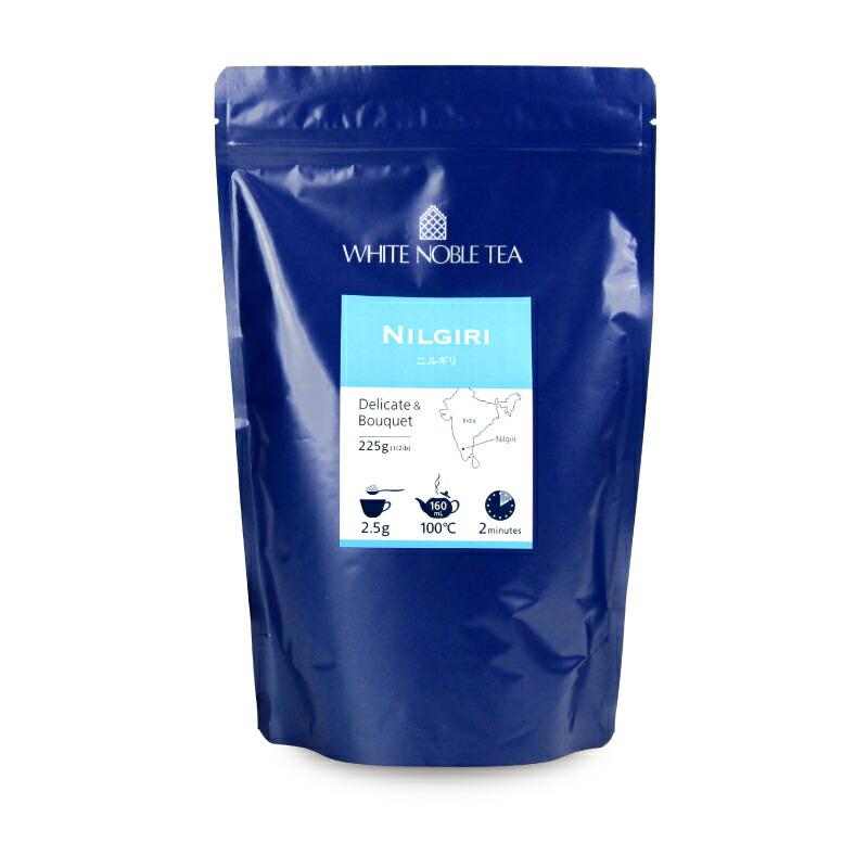 三井農林 ホワイトノーブル ニルギリ 225g リーフティー : にっぽん津々浦々 - 通販 - Yahoo!ショッピング