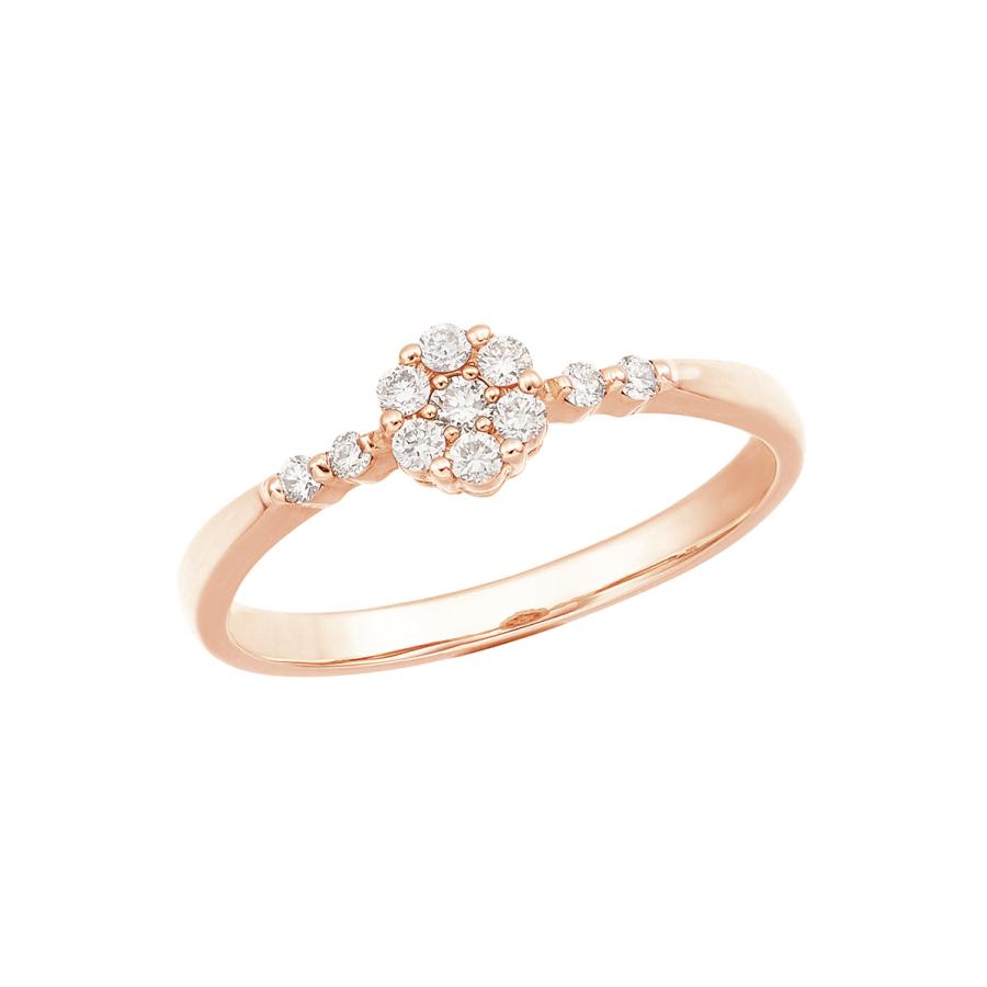 ジュエリーツツミ K10ピンクゴールドダイヤモンドリング : ジュエリーツツミ Yahoo!ショッピング店 - 通販 - Yahoo!ショッピング