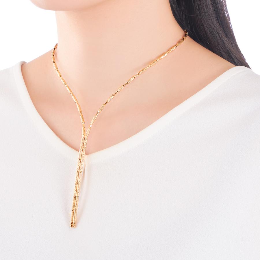 ジュエリーツツミ K18イエローゴールドネックレス : ジュエリー ジュエリーツツミ K18イエローゴールドネックレス : ジュエリー