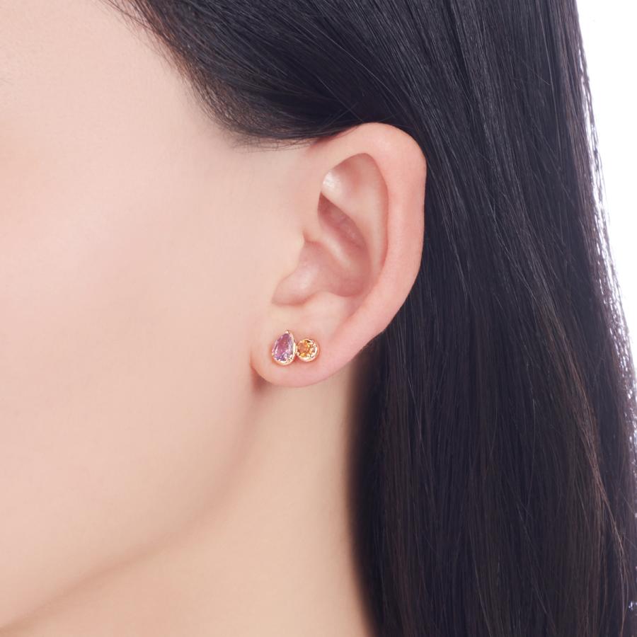 K10イエローゴールドライトアメシストピアス :RPE165-003:ジュエリーツツミ Yahoo!ショッピング店 - 通販 - Yahoo!ショッピング