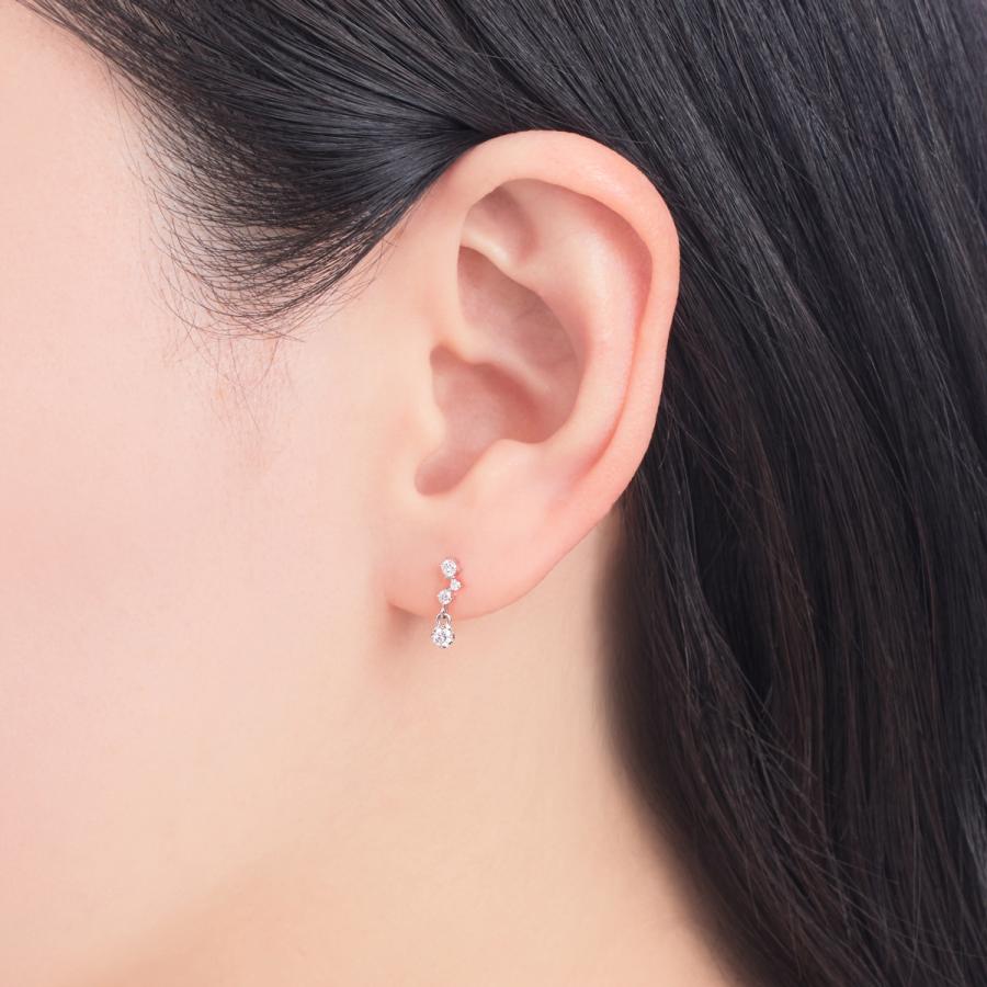 ジュエリーツツミ プラチナダイヤモンドピアス : ジュエリー ジュエリーツツミ プラチナダイヤモンドピアス : ジュエリー