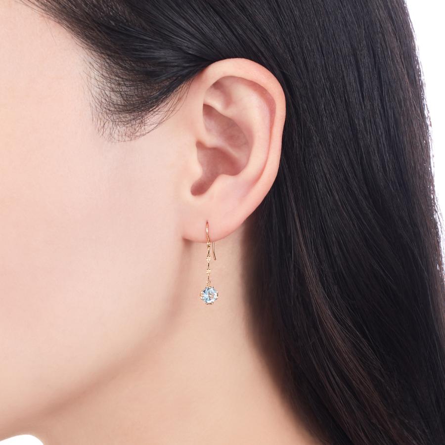 ジュエリーツツミ K10イエローゴールドスカイブルートパーズピアス : ジュエリーツツミ Yahoo!ショッピング店 - 通販 - Yahoo!ショッピング