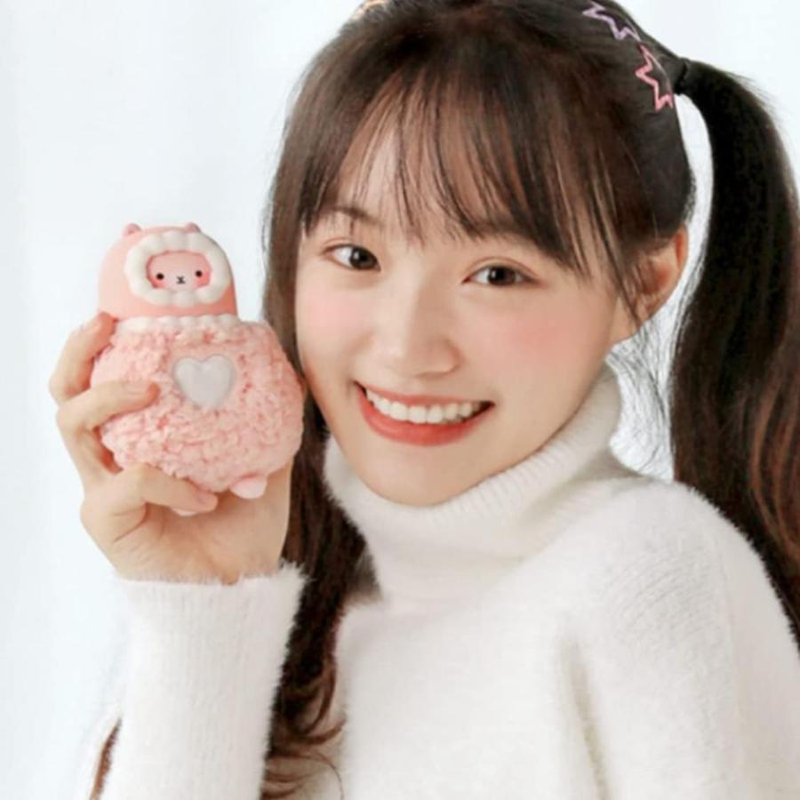 アルパカの電気カイロ ホワイト ピンク かわいい ハンドウォーマー 携帯便利 小型 充電式カイロ 大容量 6000mAh 省エネ 節電 エコ 秋冬 : 丹波貿易Yahoo!ショッピング店 ...