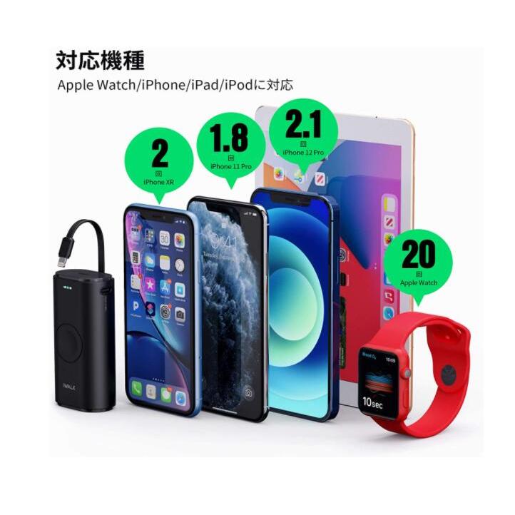 もう1個プレゼント/ iWALK モバイルバッテリー アップル もう1個プレゼント/ iWALK モバイルバッテリー アップル