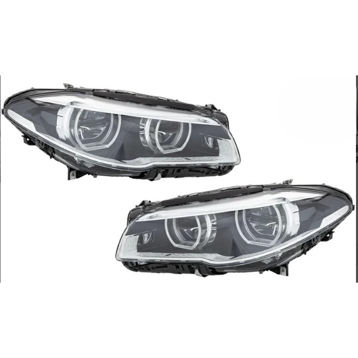 BMW F10 F11 5シリーズ ヘッドライト 左右セット HELLA 6311-7352-483 6311-7352-484 ...