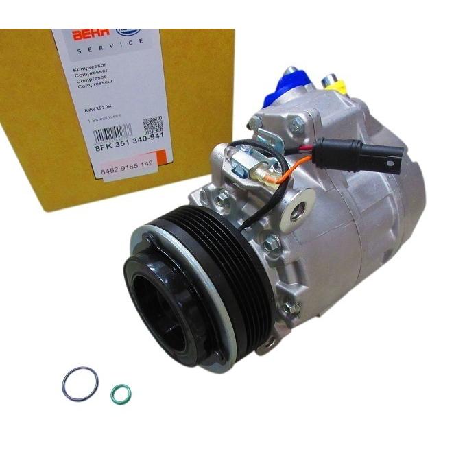 BEHR製 エアコンコップレッサー クーラーコンプレッサー 6452-9185-142 64529185142／BMW X5 E70 3 ...