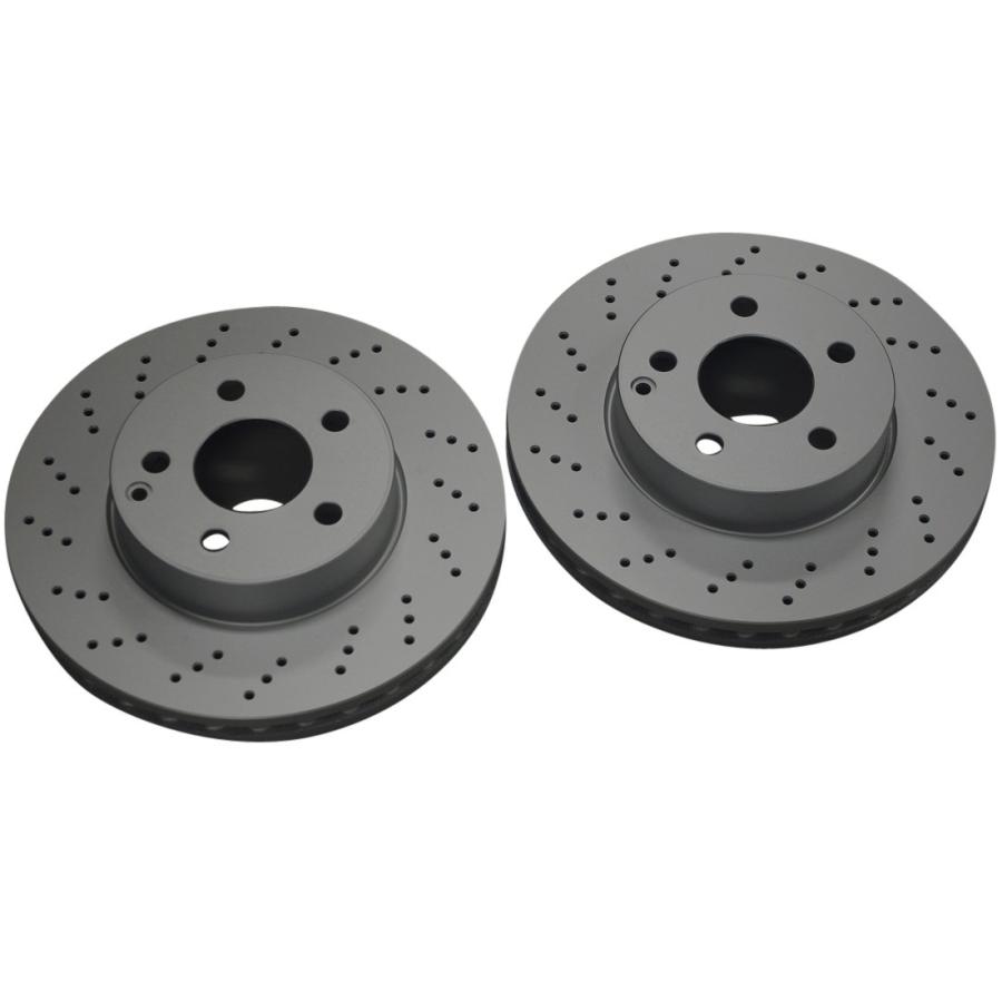 PAGID製 フロントブレーキディスクローター左右 204-421-3612 2044213612／ベンツ W204 Cクラス C180 ...