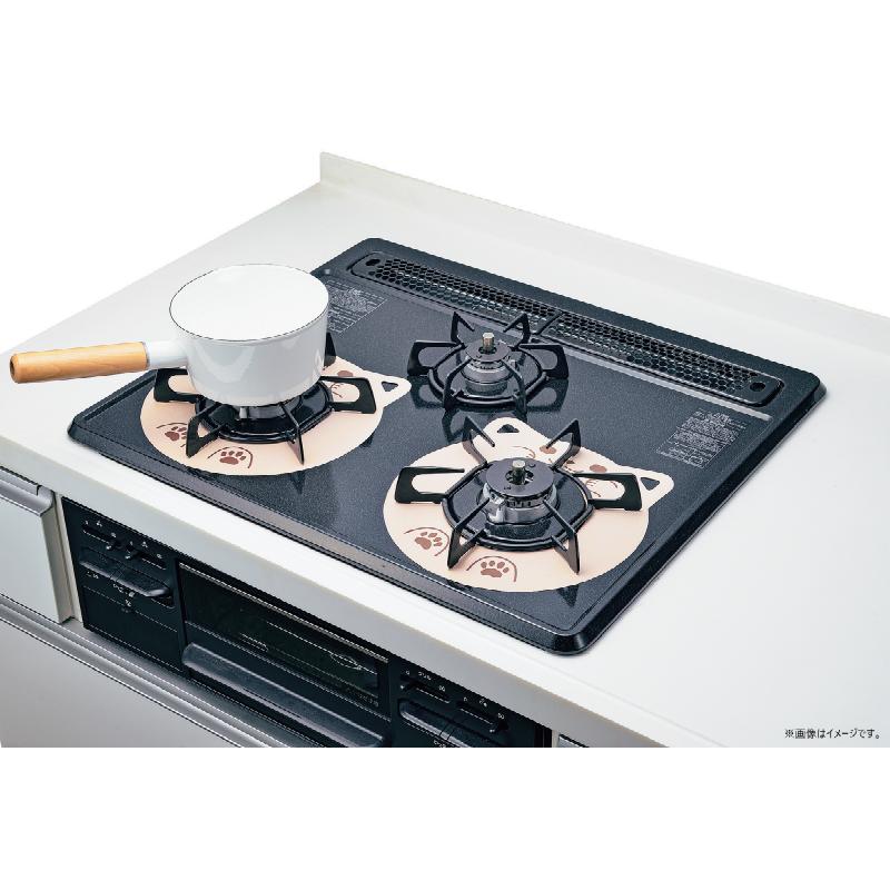 パール金属 プロテクトシート マット ガード ガラストップガスコンロ用 2枚入 W240×H245mm 傷 こげつき防止 くろねこ -6804 母の日 プレゼント ギフト : TTC - 通販 ...