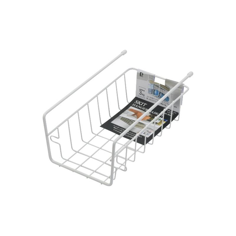 パール金属 収納 戸棚下 ラック カゴ ハンガーバスケット キッチン 吊り戸棚下 スリム浅型 スキット HB-6877 : TTC - 通販 - Yahoo!ショッピング