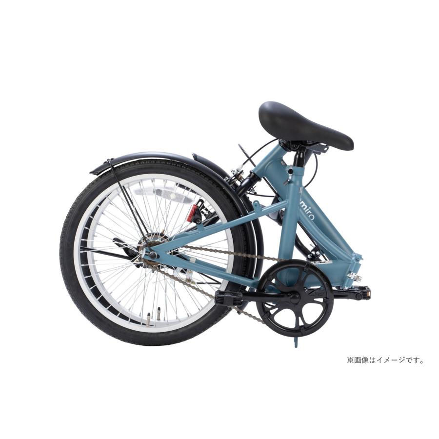 ☆キャプテンスタッグ(CAPTAIN STAG) レミロ 20インチ 折りたたみ自転車 [ダイナモ台座/前後泥除け] 標準装備 FDB201 ...