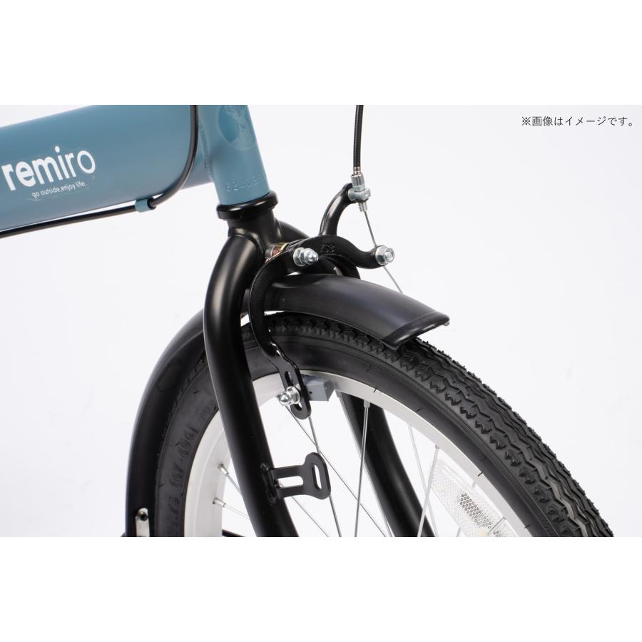 ☆キャプテンスタッグ(CAPTAIN STAG) レミロ 20インチ 折りたたみ自転車 [ダイナモ台座/前後泥除け] 標準装備 FDB201 マットシルバー YG-1531 : TTC ...