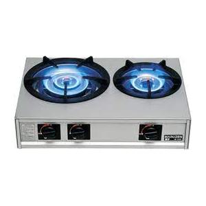 マルゼン maruzen ガステーブルコンロ 親子 M-212C ※ガス種のご選択が必要 : 宝詮 - 通販 - Yahoo!ショッピング