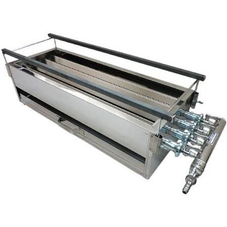 照姫 焼物器 ガス串焼器 ガス焼鳥コンロ 4本バーナー TG-460