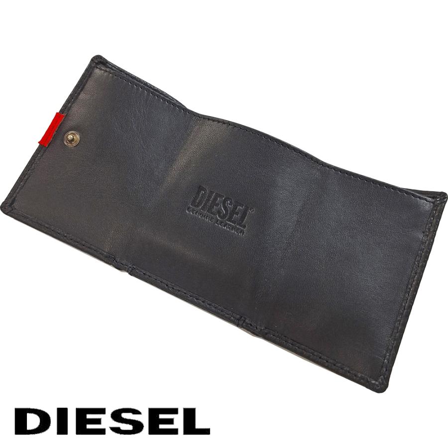 DIESEL ディーゼル 財布 コンパクト財布 三つ折り財布 X09013 DIESEL ディーゼル 財布 コンパクト財布 三つ折り財布 X09013